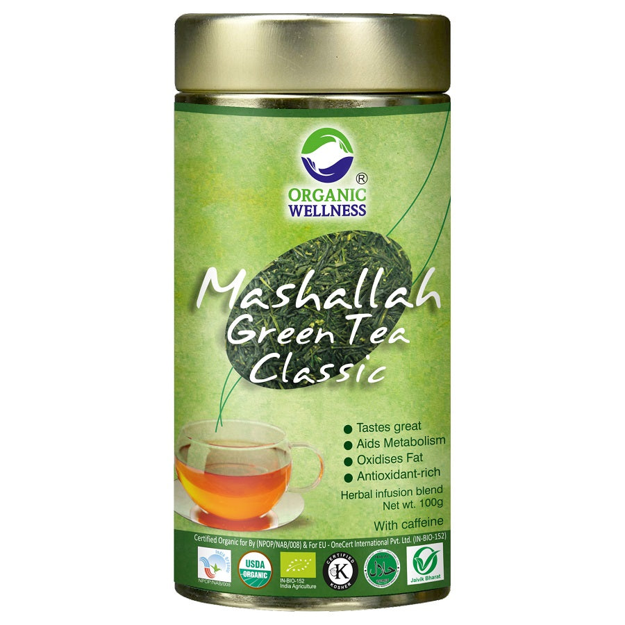 REAL GREEN TEA CLASSIC (TIN) | Natural & Organic | SKU: OW16 – THE ...